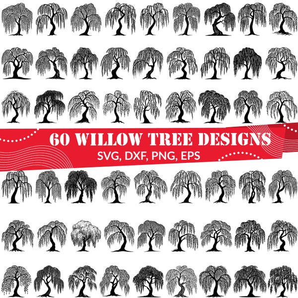 Willow Tree Svg - Etsy