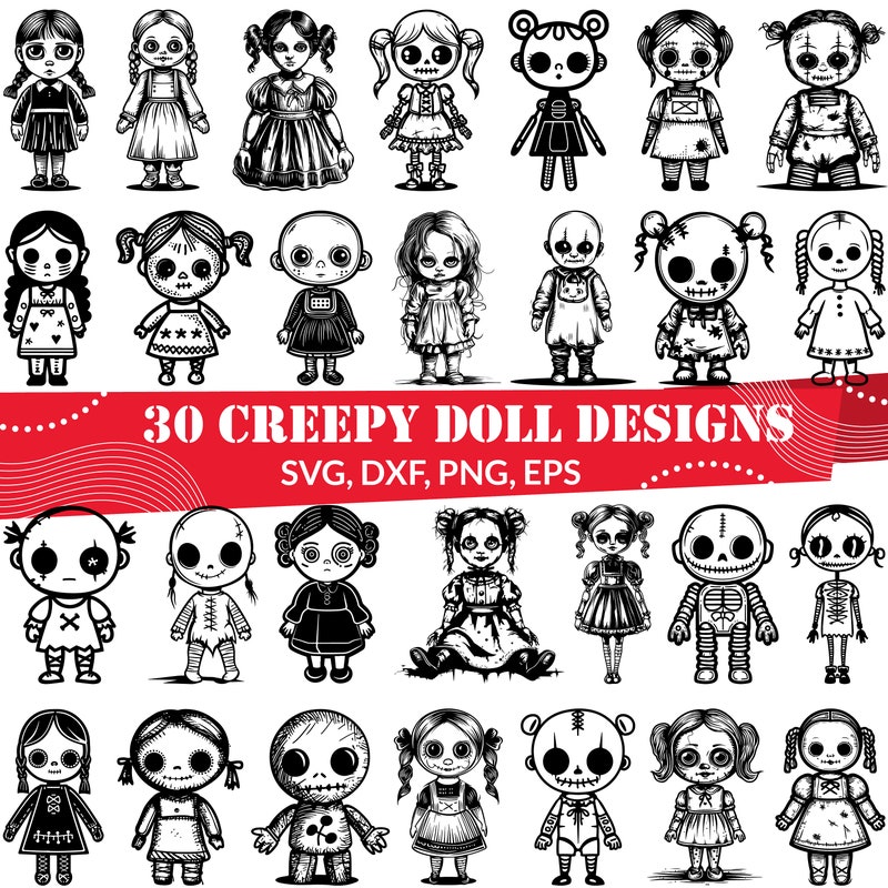 Scary Creepy Dolls - Etsy