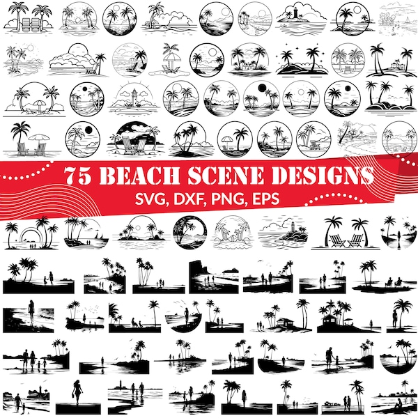 Beach Svg - Etsy