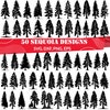 Cedar SVG Bundle, Cedar Tree Svg, Cedar Dxf, Cedar Png, Cedar Vector ...