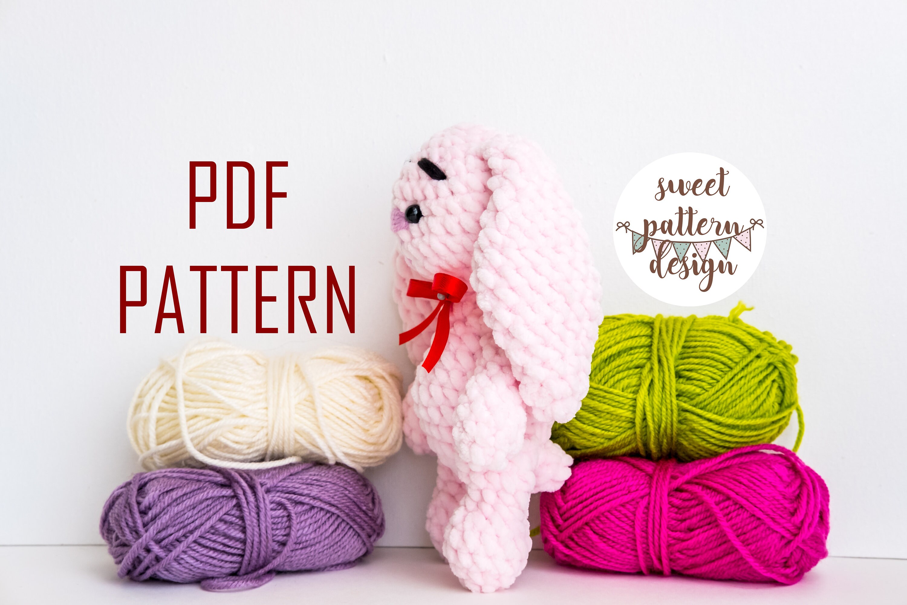 Amigurumi Bunny Crochet Pattern Crochet Rabbit Pattern - Etsy