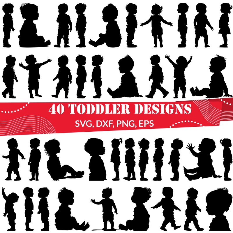 Toddler Svg - Etsy