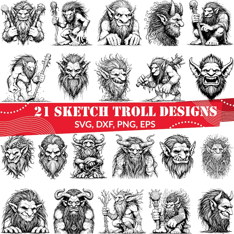 Trolls Printables - Etsy