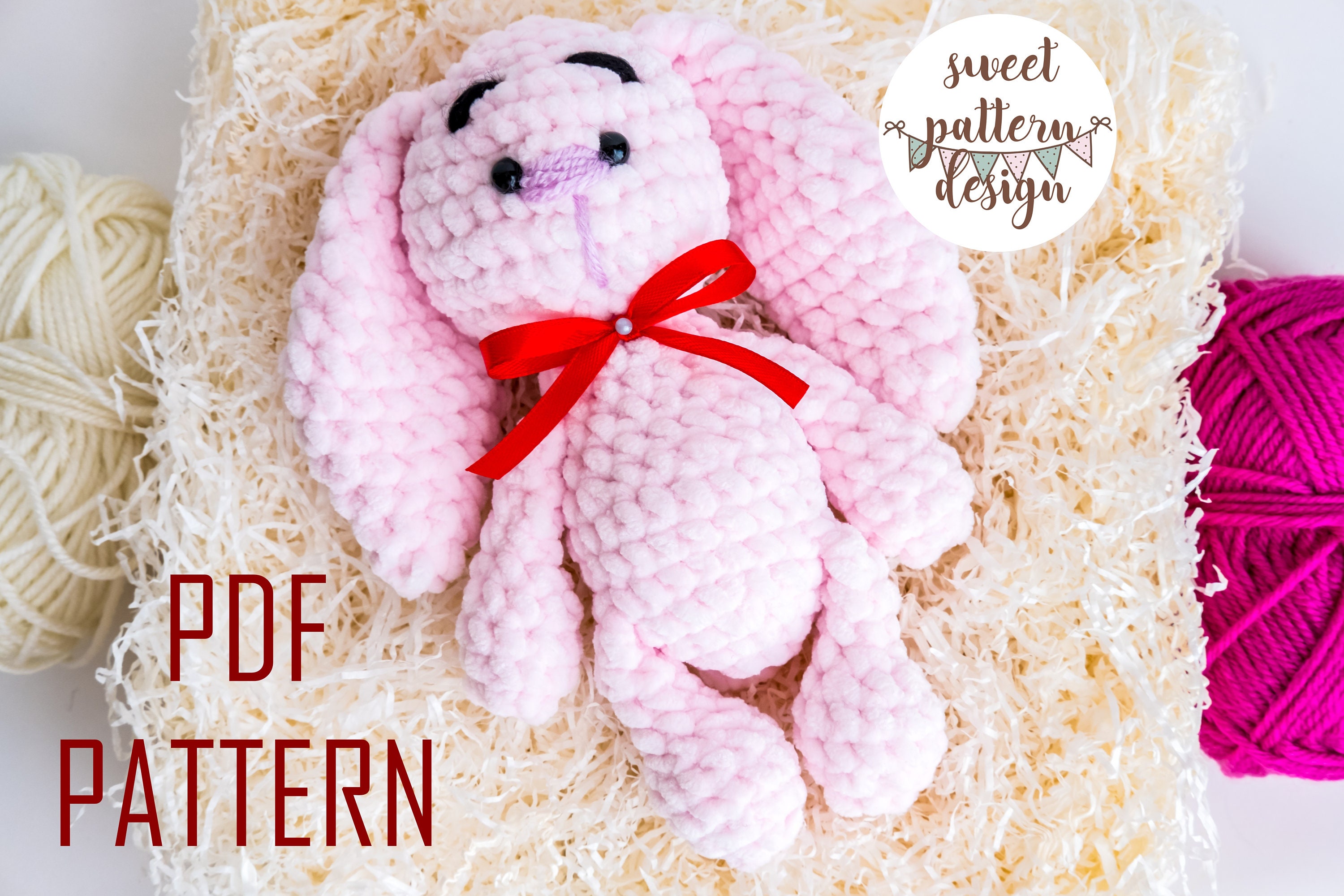 Amigurumi Bunny Crochet Pattern Crochet Rabbit Pattern - Etsy