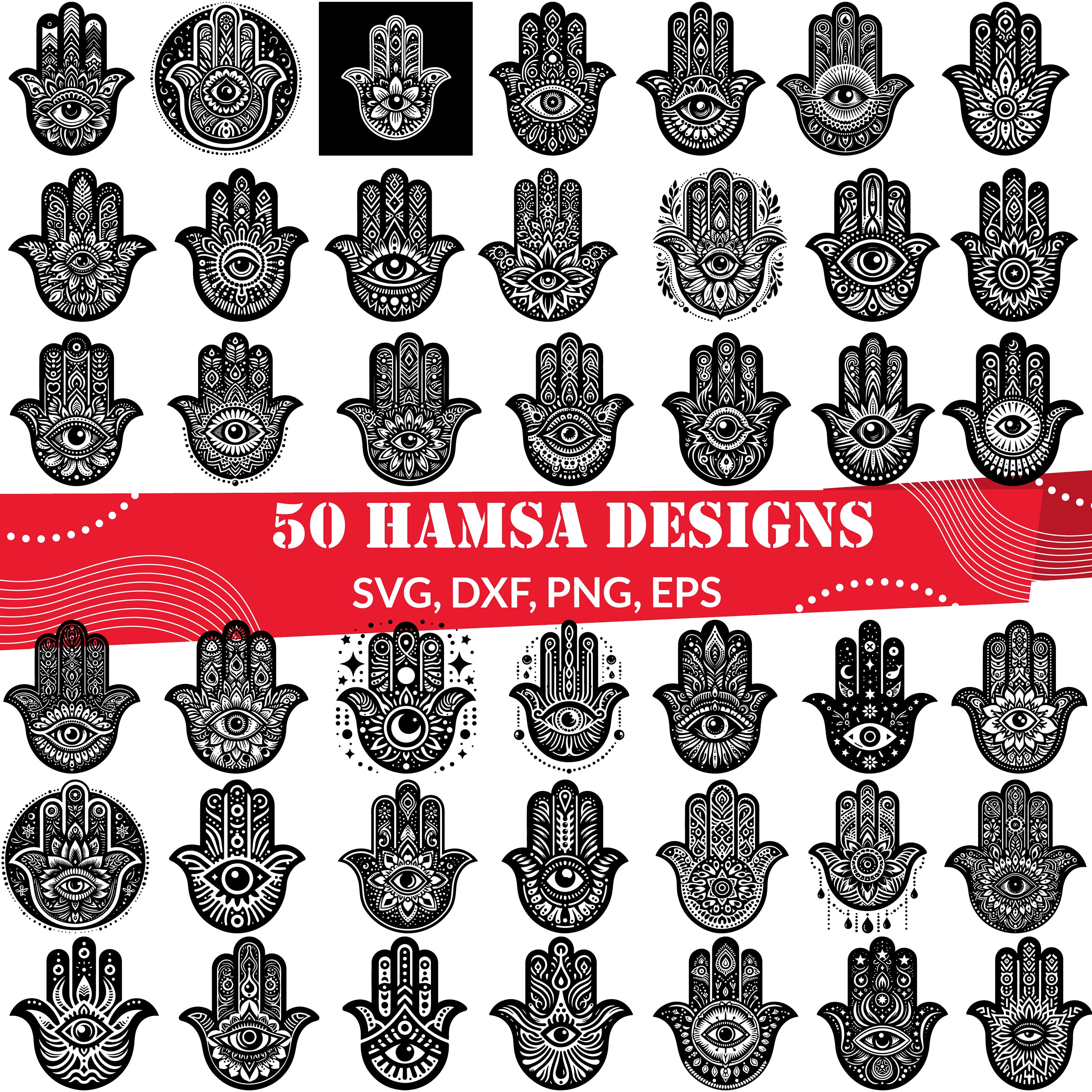 Hamsa SVG Bundle, Hamsa Hand Svg, Hamsa Dxf, Hamsa Png, Hamsa Eps, Hamsa Vector, Hamsa Cut Files ...