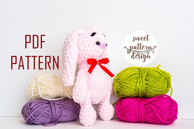 Amigurumi Bunny Crochet Pattern Crochet Rabbit Pattern - Etsy