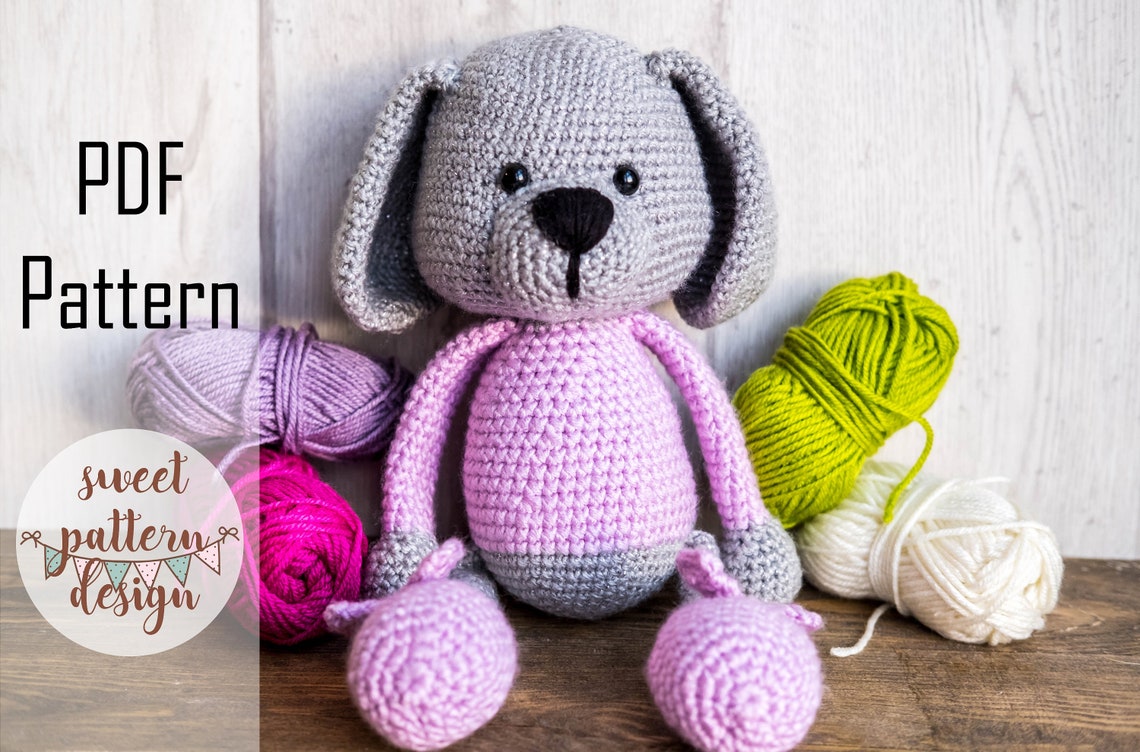 Amigurumi Big Dog Crochet Pattern Amigurumi Pattern Crochet | Etsy