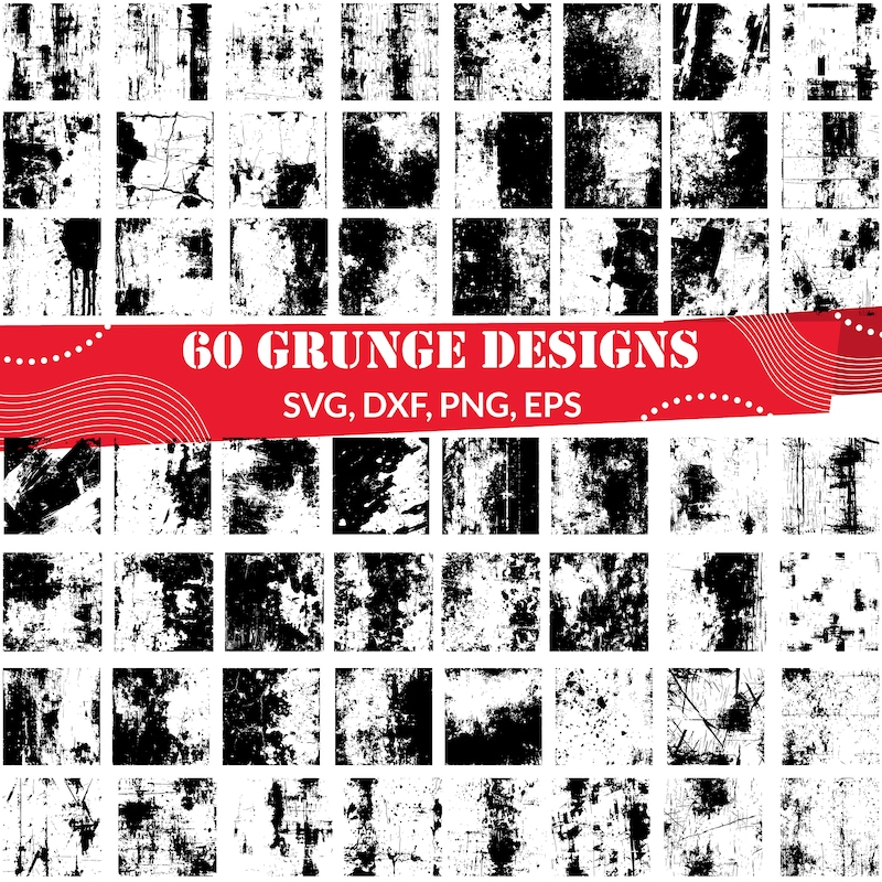 Distressed Svg Overlay - Etsy