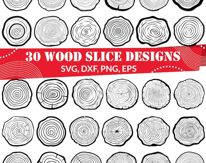 Pack of 3 Wooden Log Slices - Robin Tree Decorations or Christmas Gift ...