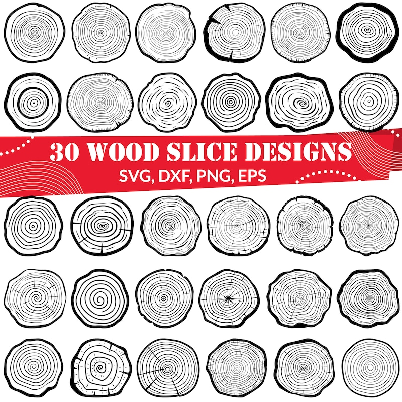 Tree Trunk Slices - Etsy