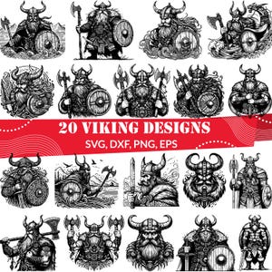 Viking SVG Bundle, Viking Drawings, Sketch Viking Svg,viking Dxf ...