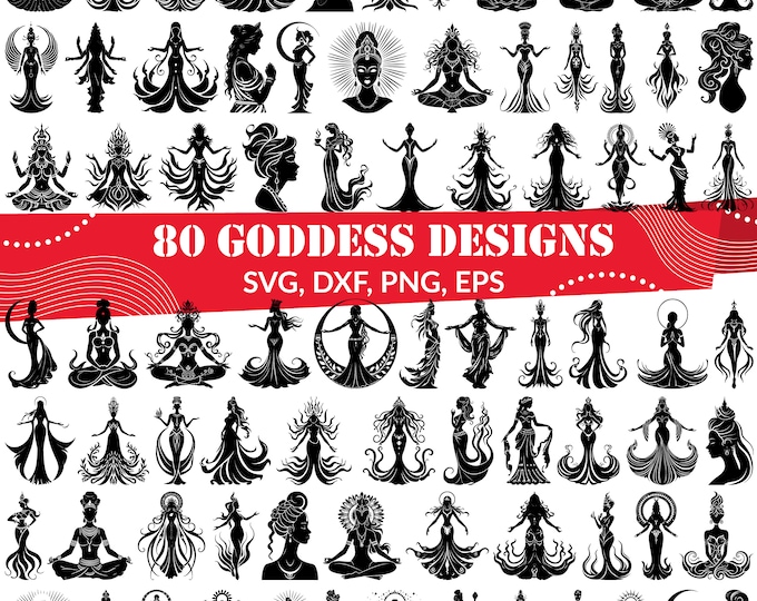 Goddess Svg - Etsy