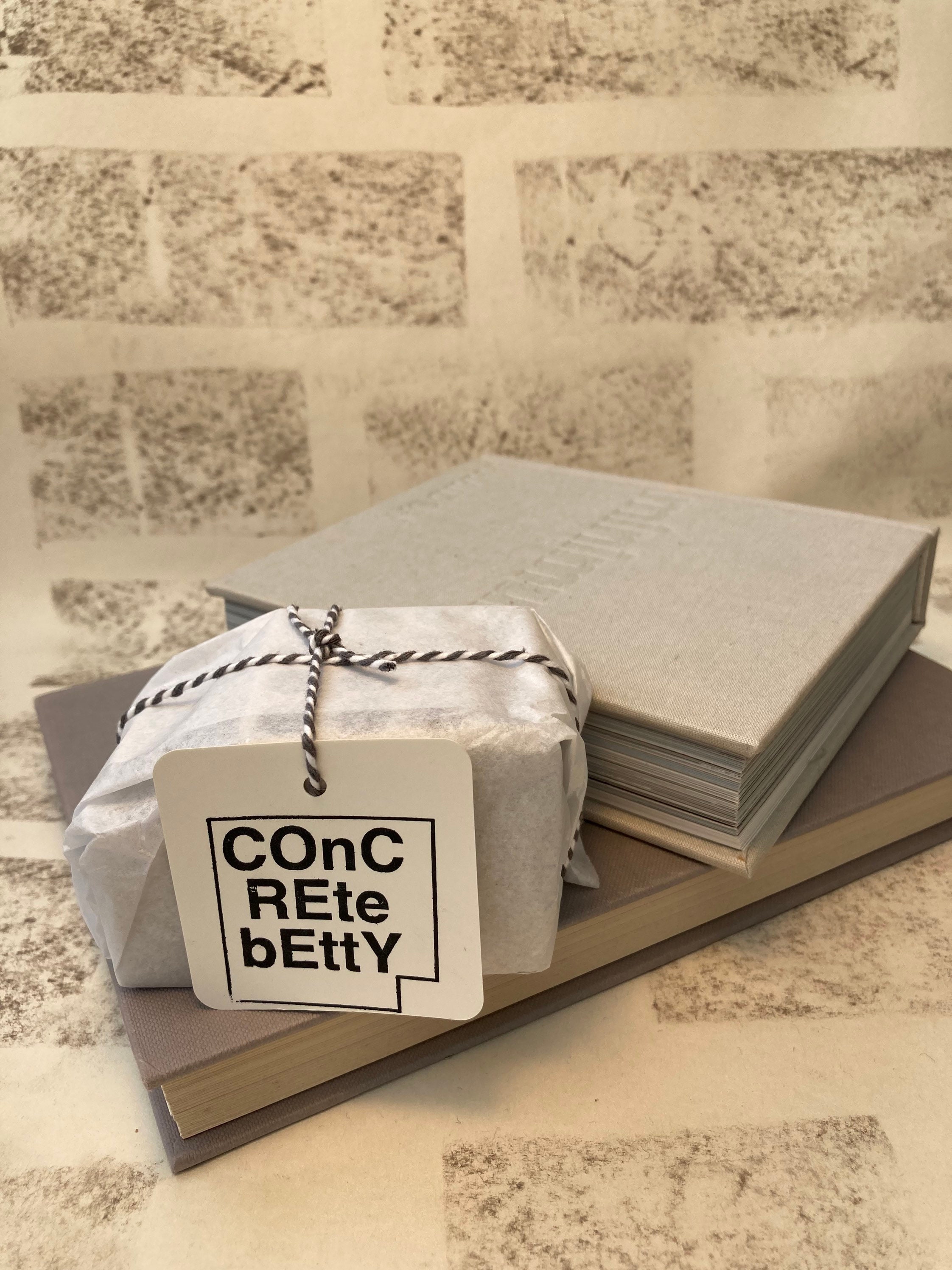 Concrete Block Desk Organiser Tidy - Etsy UK