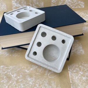 Concrete Block Desk Organiser Tidy - Etsy UK