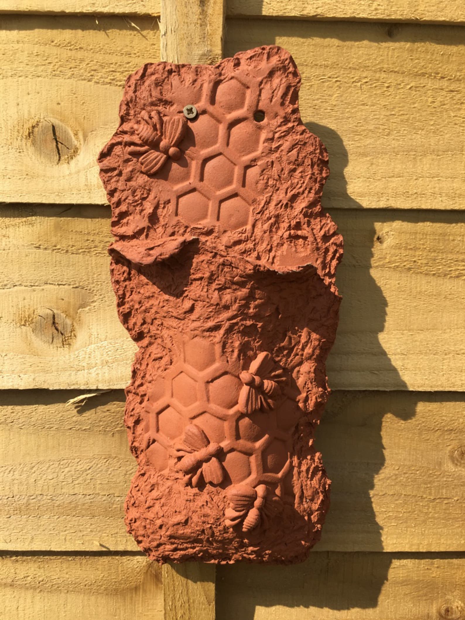 Terracotta bee hive planter Bee hive design plant pot Bee | Etsy