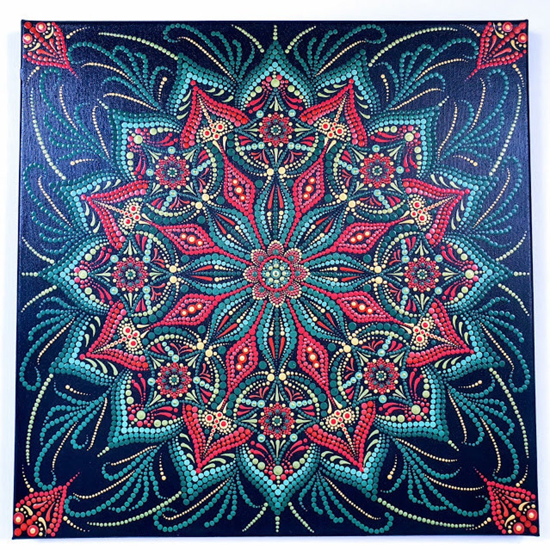 Punto mandala - Etsy España