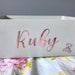 Personalised Baby Box Any Name/wording Put on Ready to Fill Basket ...