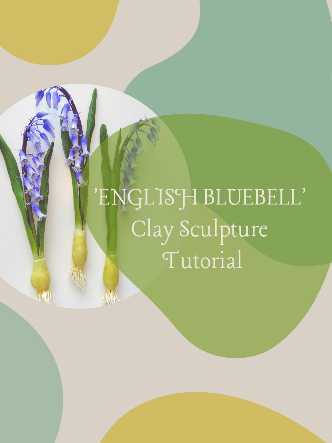 Air Dry Polymer Clay Bluebell Tutorial – Bluebell Tutorial – Step by ...
