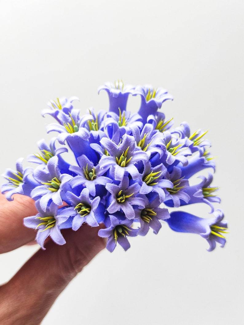 Air Dry Clay Bluebell Tutorial | DIY Flower PDF Guide (digital Download ...