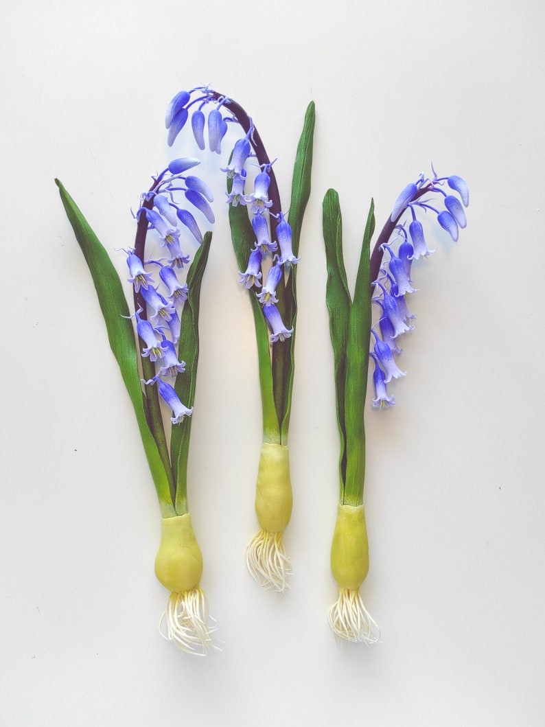 Air Dry Clay Bluebell Tutorial | DIY Flower PDF Guide (digital Download ...