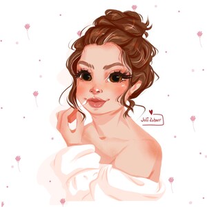 Custom Portrait Cartoon,cartoon Portrait From Photo,avatar,profile ...