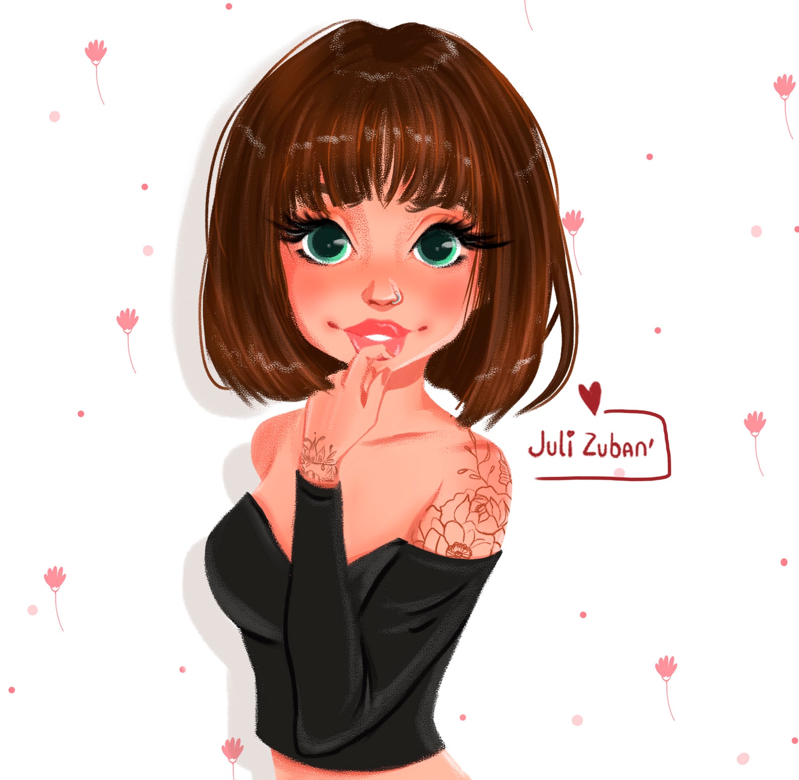 Custom Portrait Cartooncartoon Portrait From | Etsy