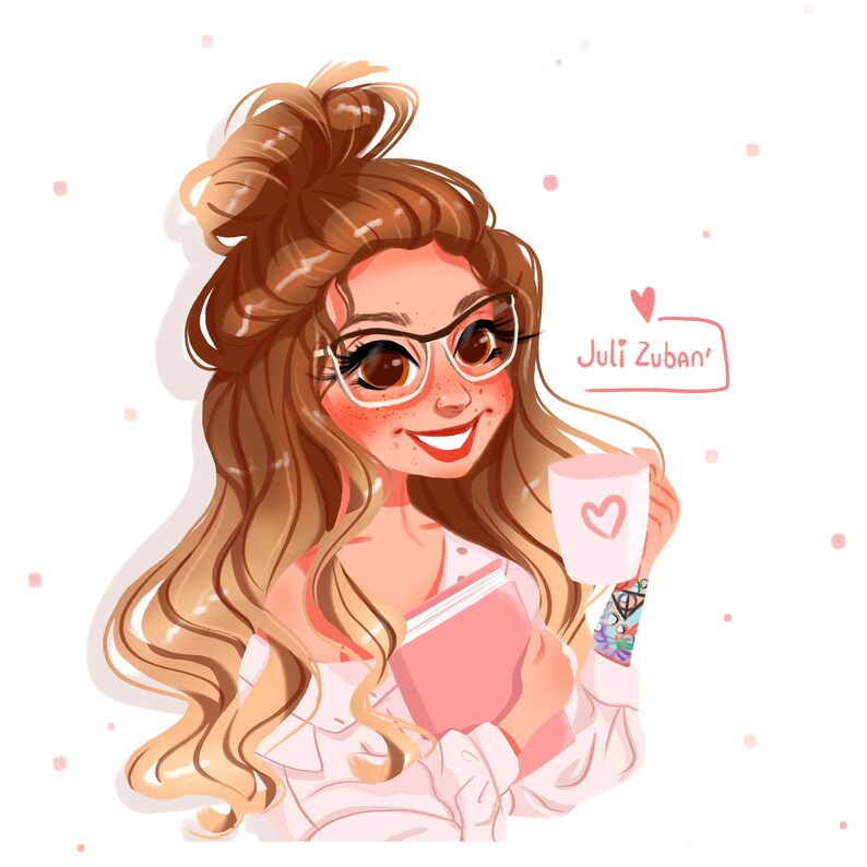 Custom Logo Portrait Digital Cartoon Logo Cartoon Portrait - Etsy