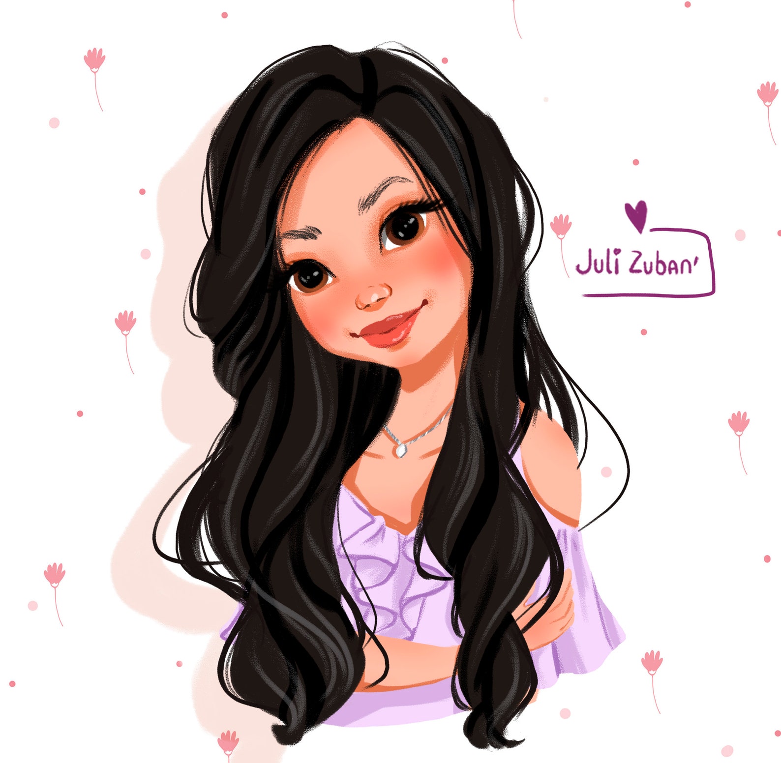 Custom Portrait Cartooncartoon Portrait From | Etsy