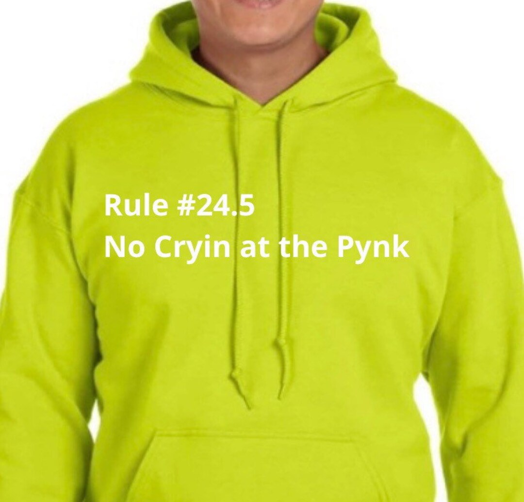 Rule #24.5 No Crying at the Pynk - Etsy