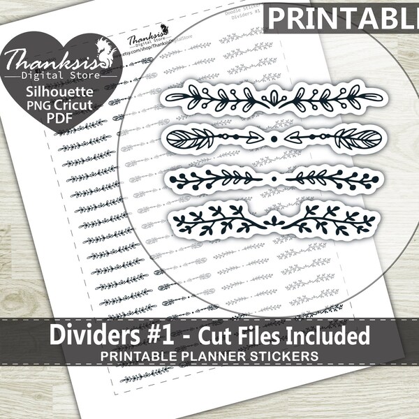 Doodle Dividers - Etsy