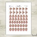 Outdoor Printable Planner Stickers Character Printable - Etsy