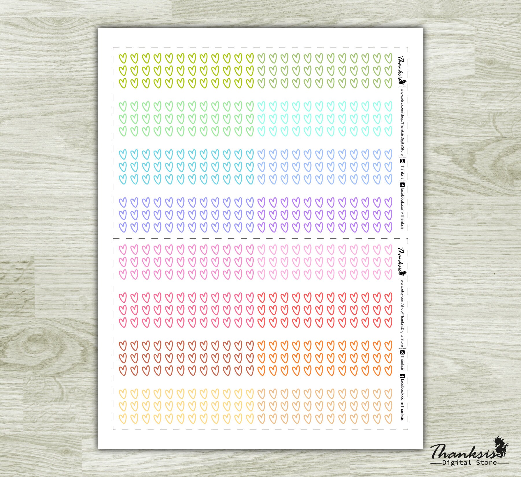 Checklist Flags Printable Planner Stickers Erin Condren - Etsy