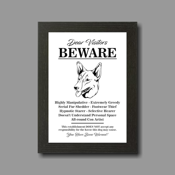 Australian Kelpie - Etsy Australia