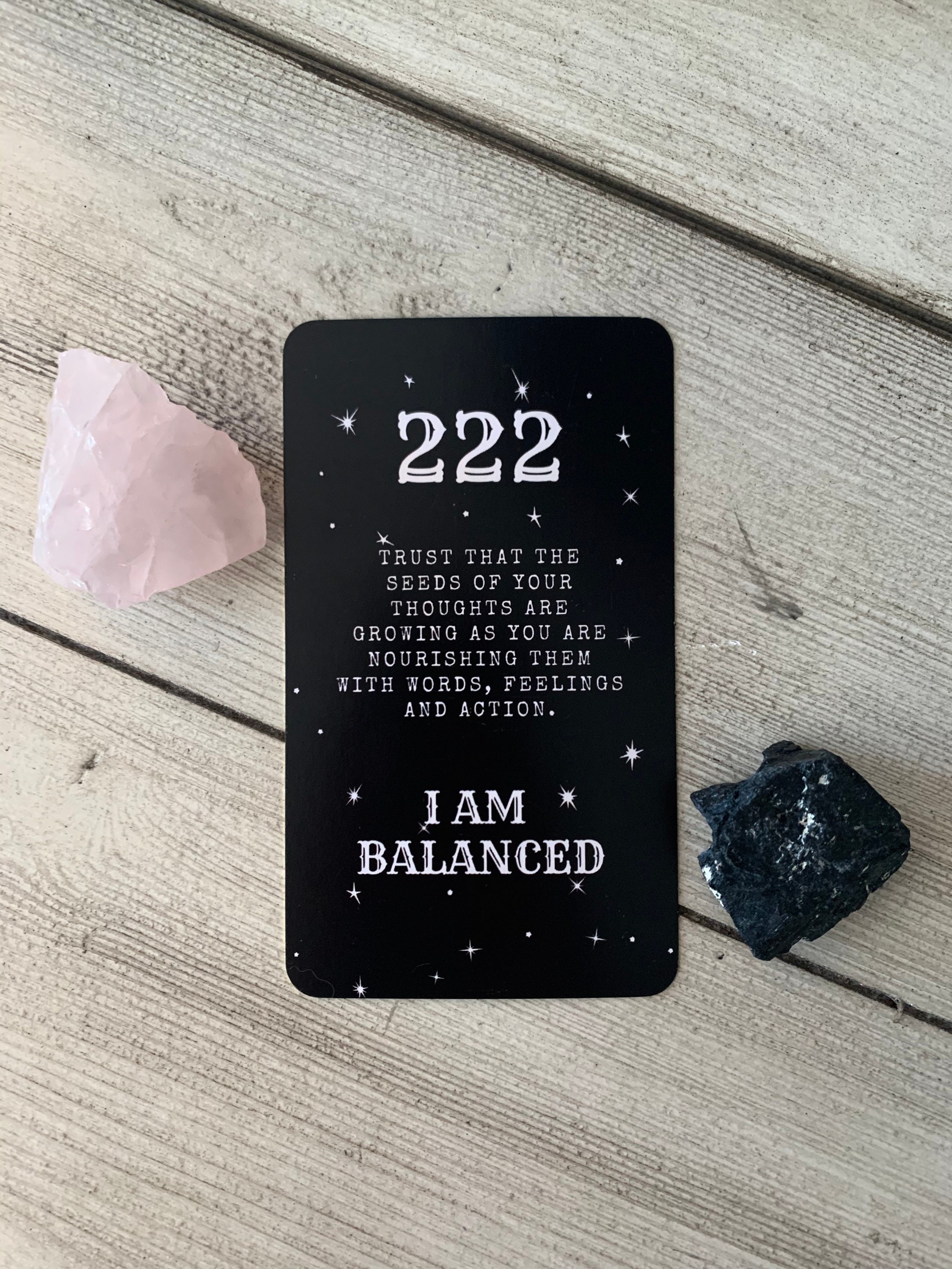 Angel Number Messages & Affirmation Oracle Deck | Etsy