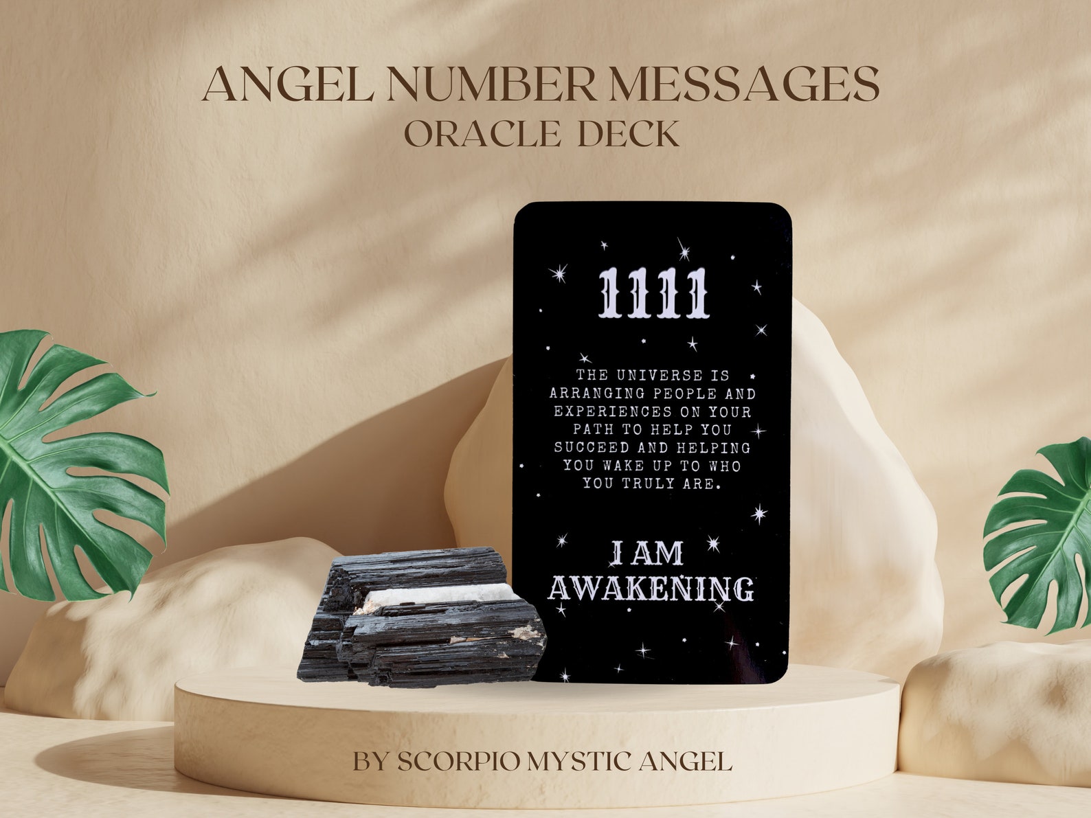Angel Number Messages & Affirmation Oracle Deck - Etsy