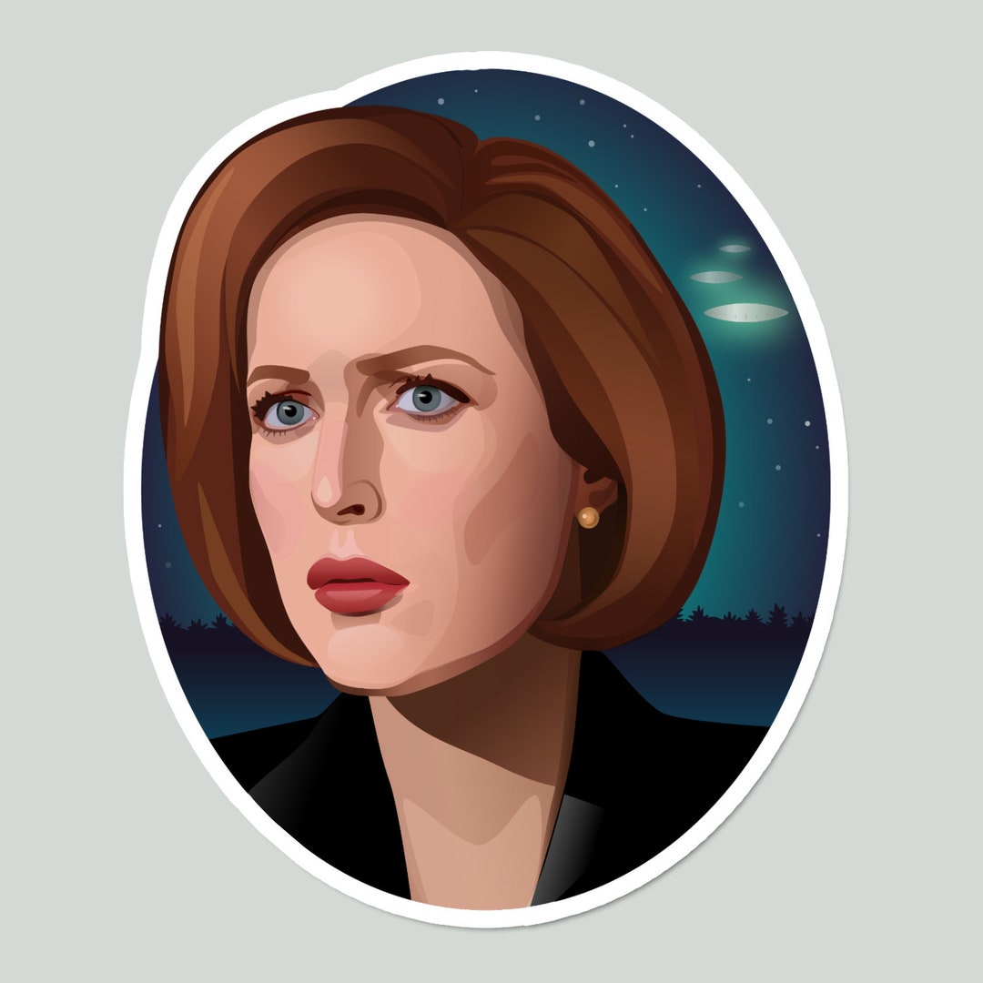 Agent Scully Sticker - Etsy