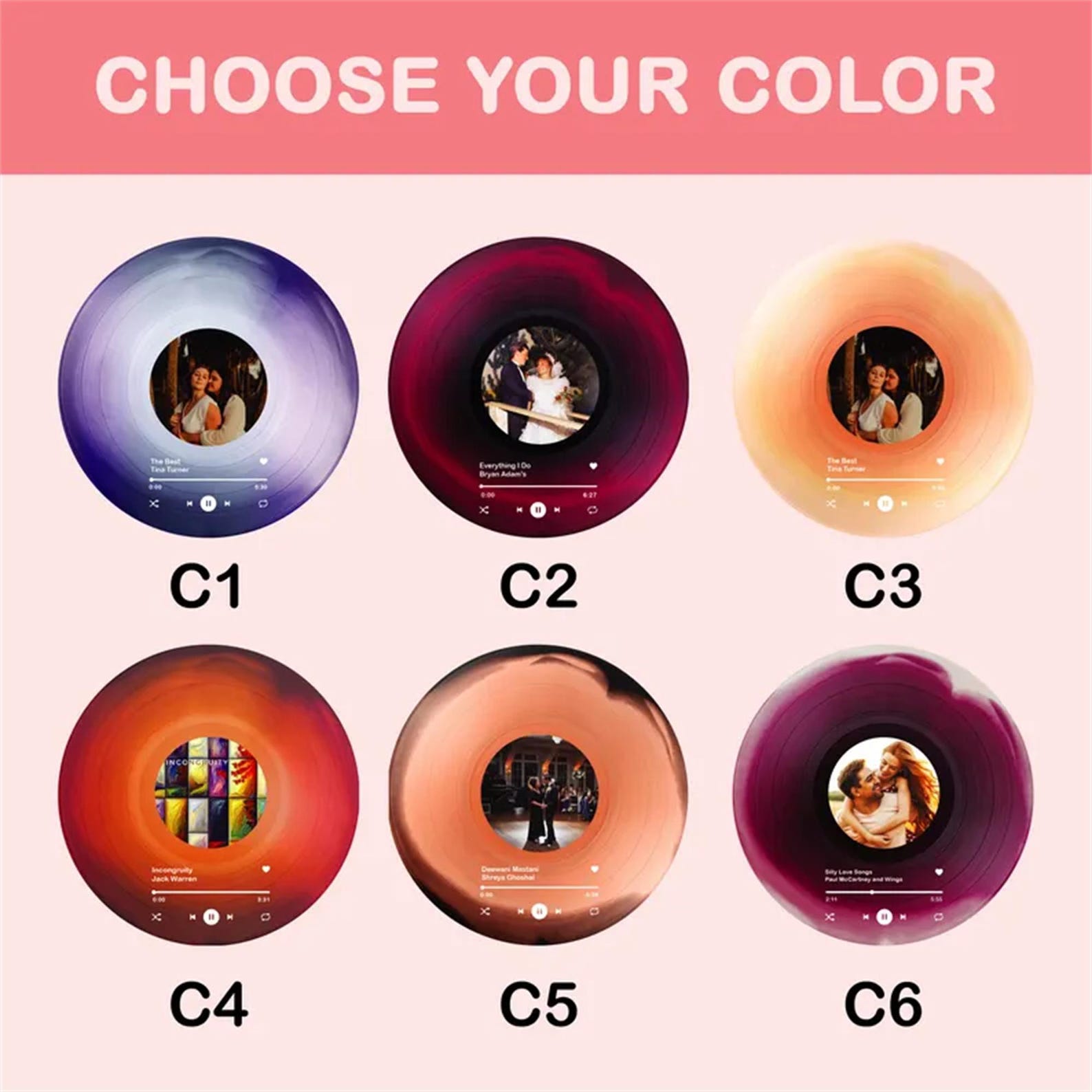 Custom Vinyl Record - Gift for Boyfriend - Birthday Gift for Him ...