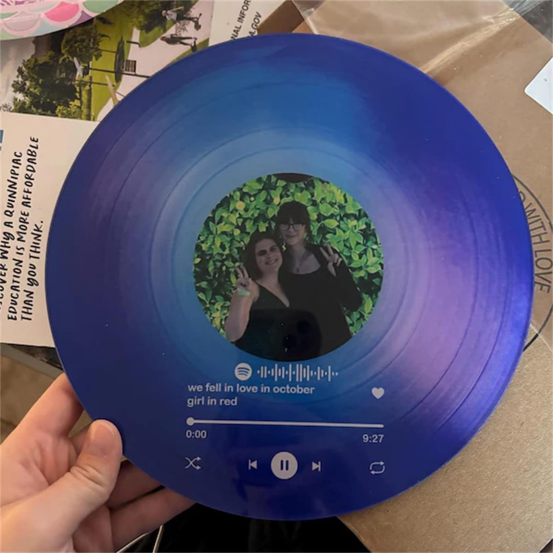 Custom Vinyl Record - Gift for Boyfriend - Birthday Gift for Him ...