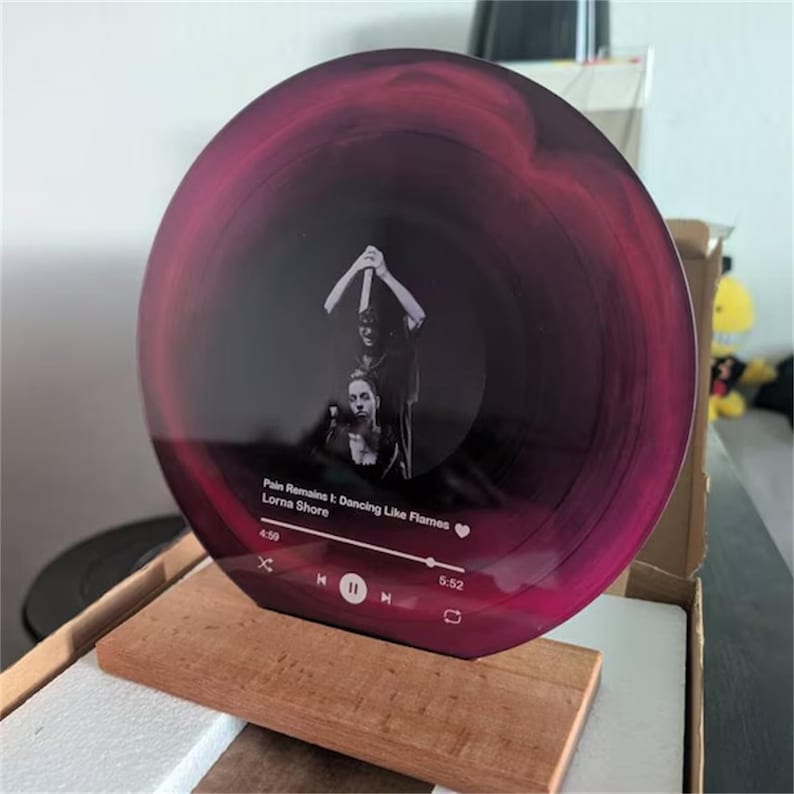 Custom Vinyl Record - Gift for Boyfriend - Birthday Gift for Him ...
