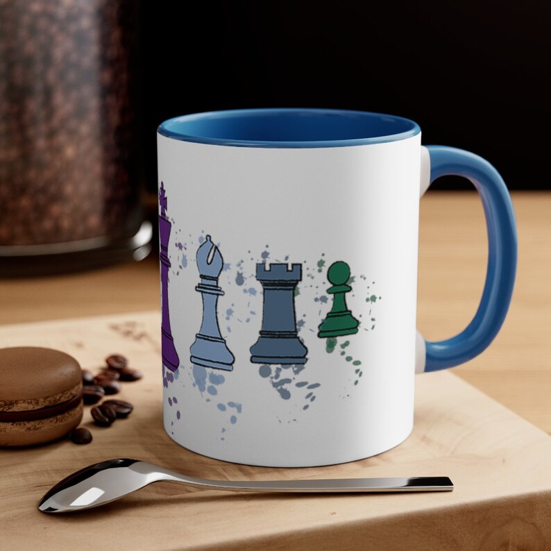 Chess Mug, Custom Chess Mug, Avesome Chess Gift, Chess Gift, Chess ...