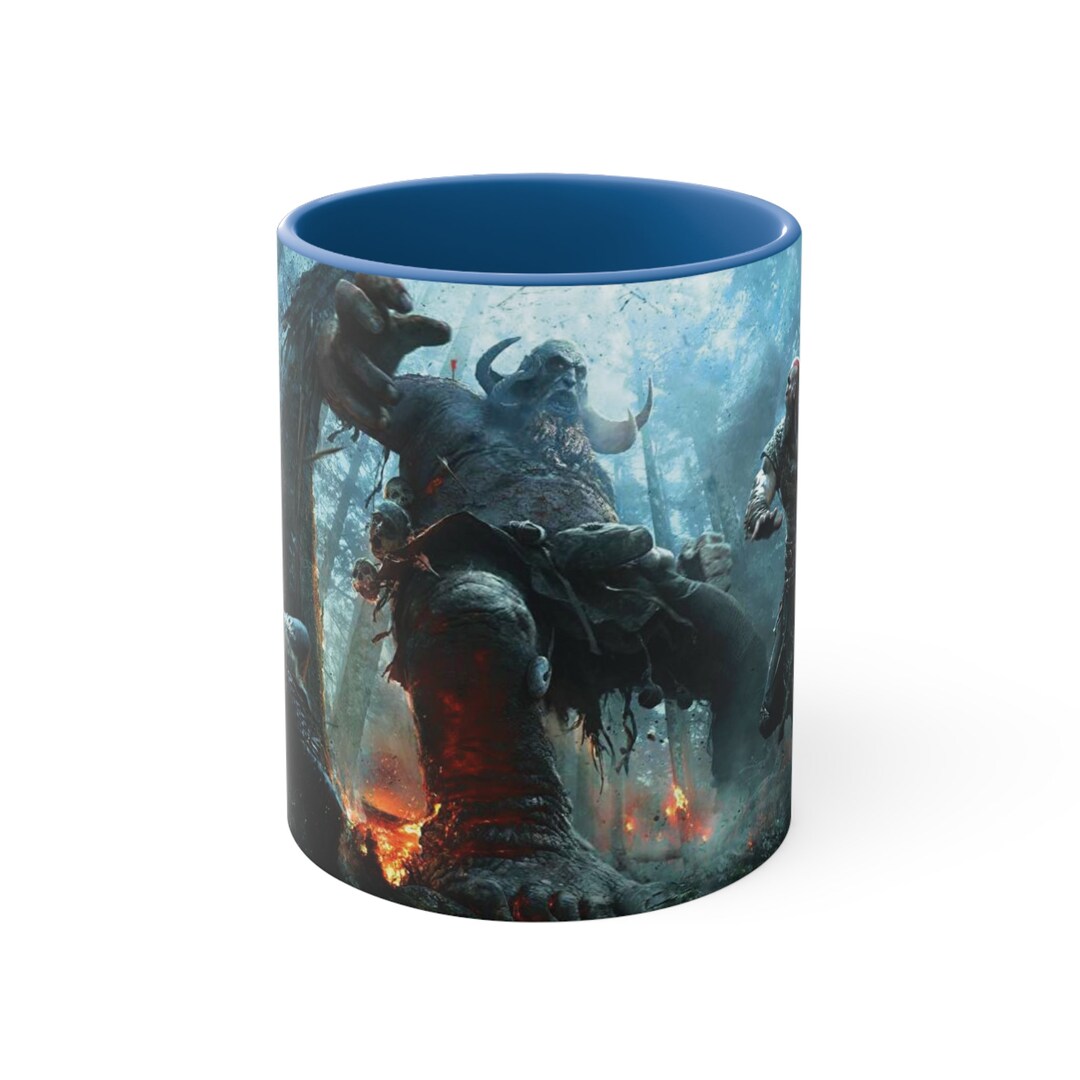God of War Ragnarok Kratos Giant Design Coffee Mug - Etsy Canada