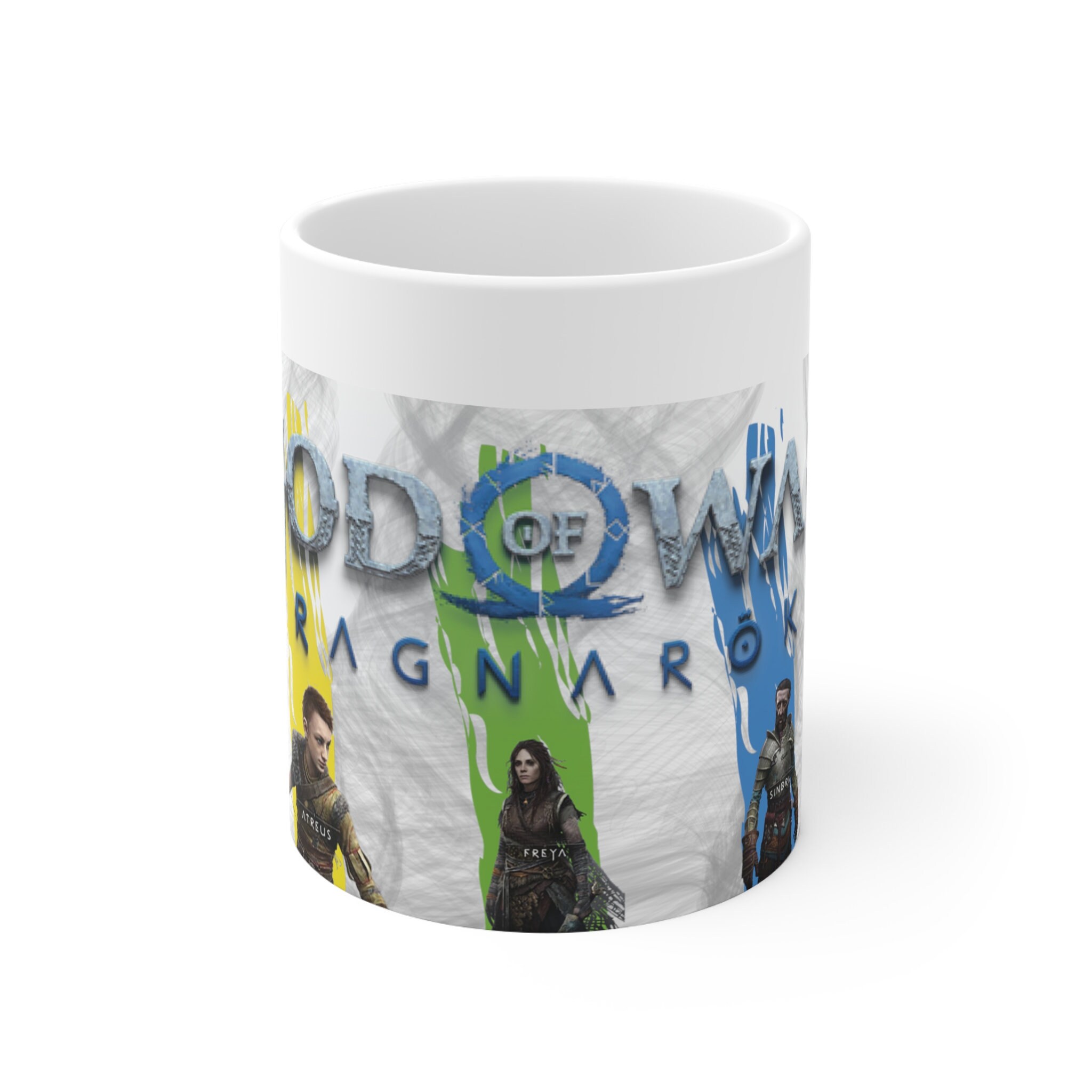 Ghos of Sparta God of War Ragnarok ragnarök Kratos, Odin, Thor Coffee ...