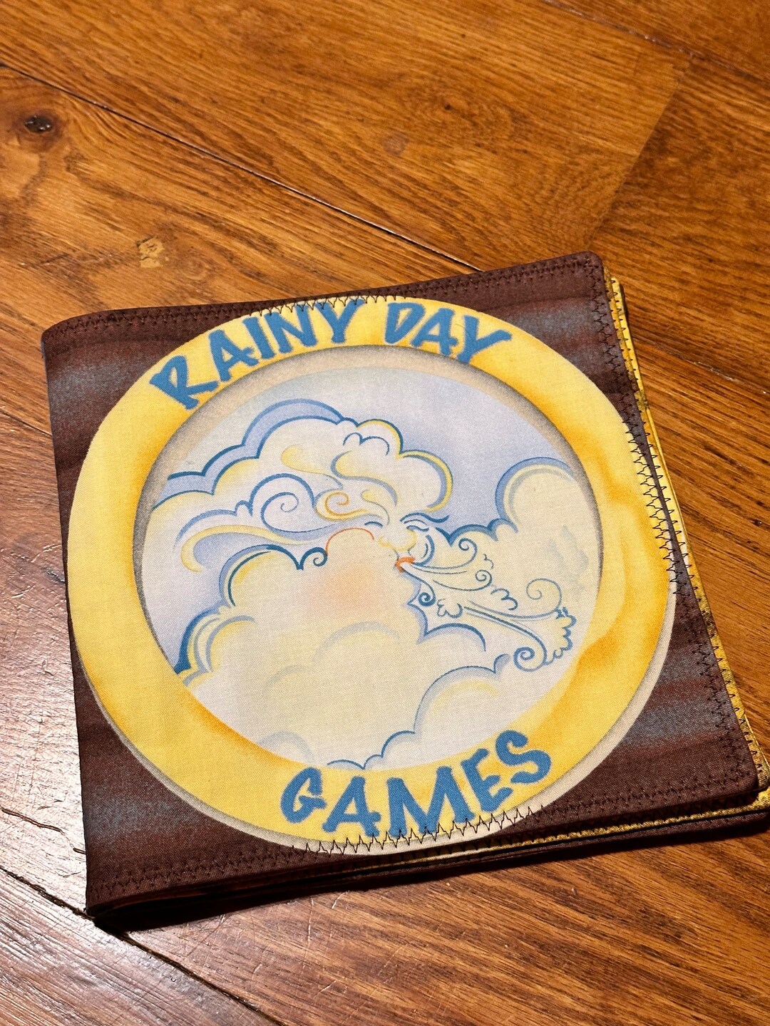 Rainy Day Games Fabric Baby Book: Chewable Cotton Book - Etsy