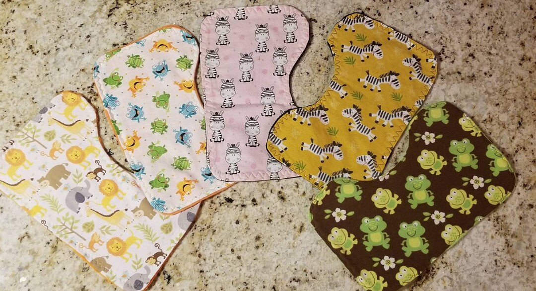 Animal Themed Burp Cloth Baby Burp Cloths Lion Burp Cloth - Etsy