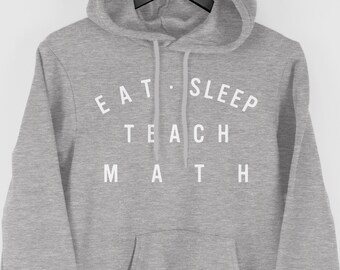 Math Teachers Hoodie - Etsy UK