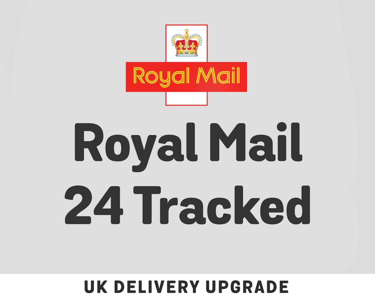 Royal Mail 24 Tracked UK Delivery Upgrade - Etsy