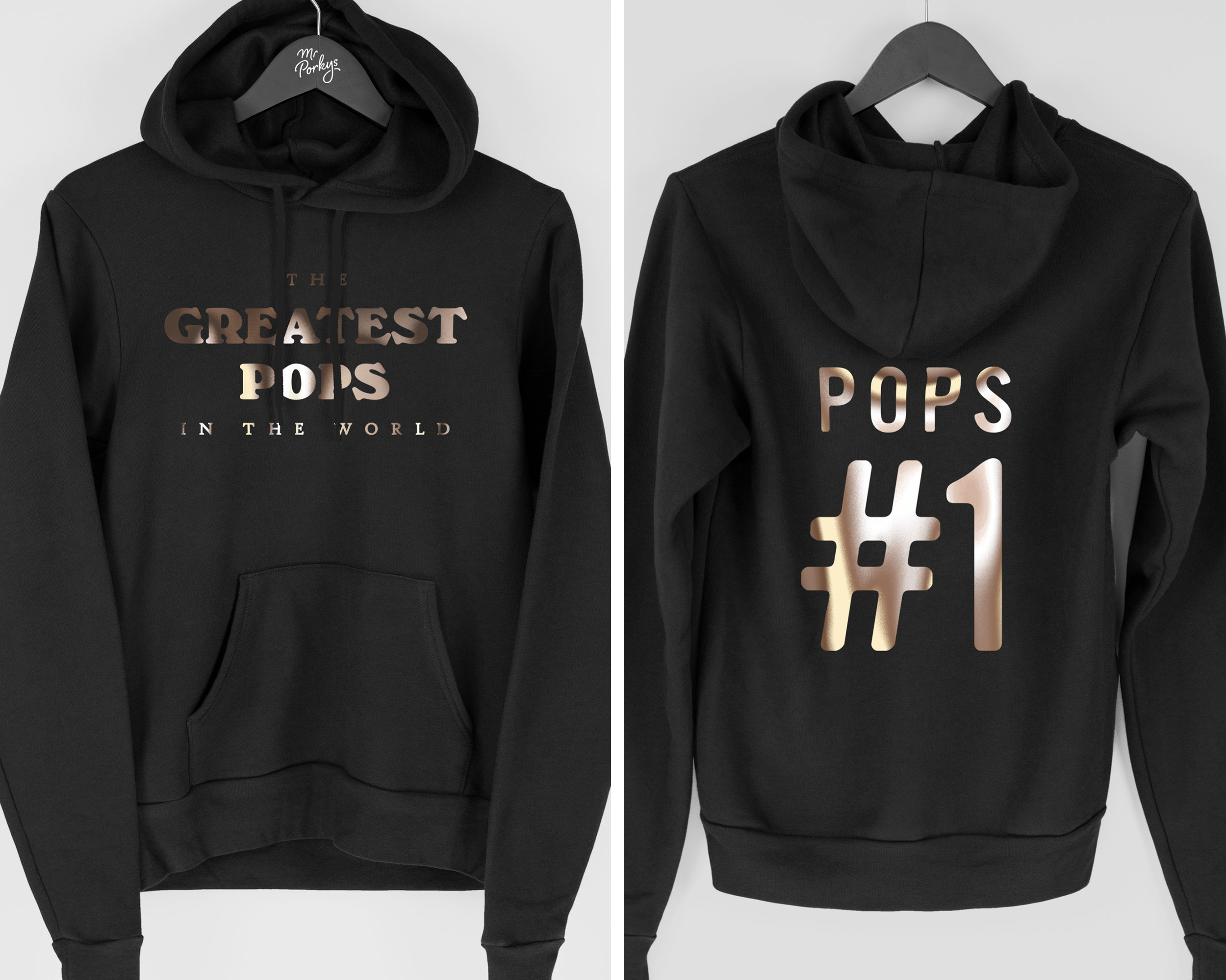 The Greatest Pops in the World Hoodie Birthday Gift for Pops - Etsy
