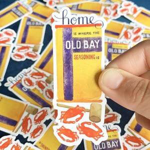 Home is Where the Old Bay is Sticker - Etsy
