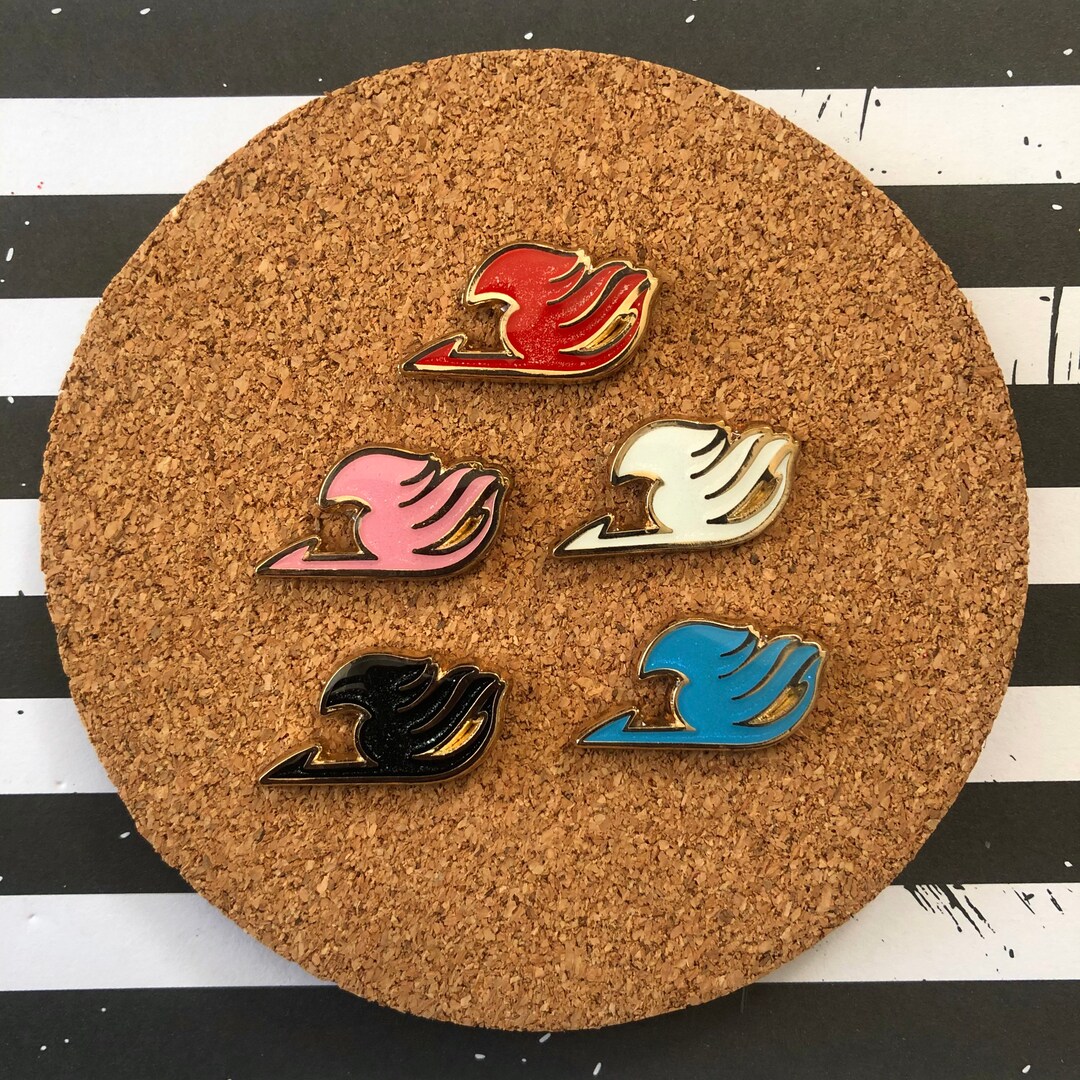 Shimmer Fairy Tail Guild Symbol Inspired Enamel Pin - Etsy