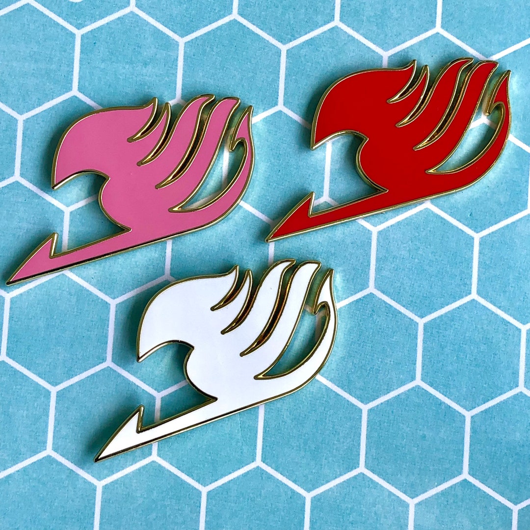 XL Fairy Tail Guild Symbol Inspired Enamel Pin - Etsy